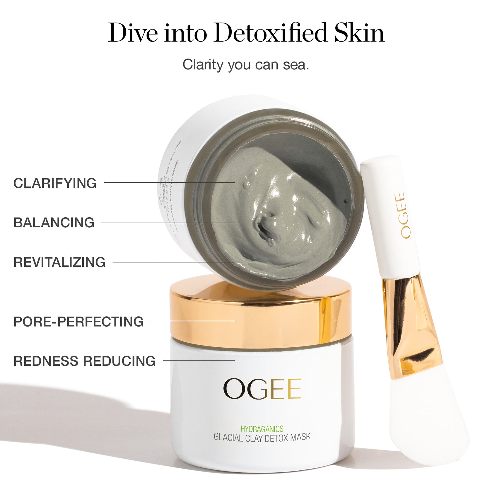 Glacial Clay Detox Mask – Ogee